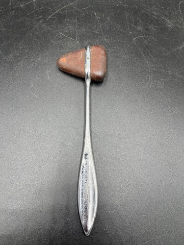 Vintage Doctor Knee Reflex Hammer Rubber Medical Tool Logan Bros ...