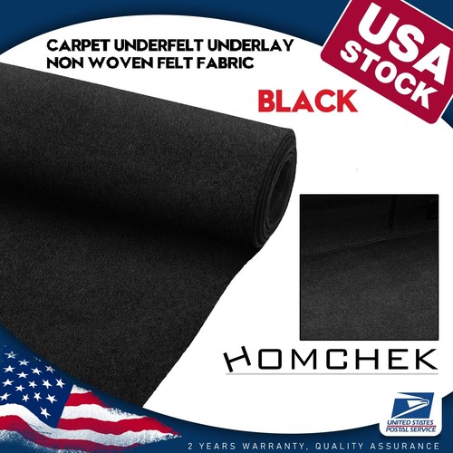 Black 80"x40" Marine Upholstery Durable Un-Backed Automotive Trim ...