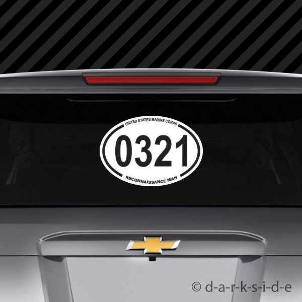 Large United States Marine Corps MOS 0321 Infantry Reconnaissance Man ...