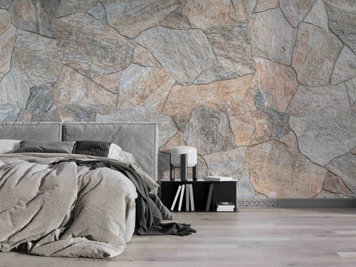 3D Rock Stone Wallpaper Wall Mural Removable Self-adhesive 135 | eBay ...
