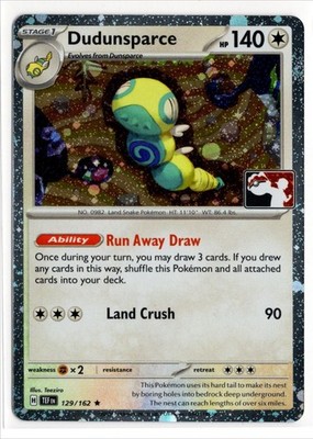 Play Pokemon Prize Pack Series 7 Temporal Forces Cosmo Holo 129/162 ...