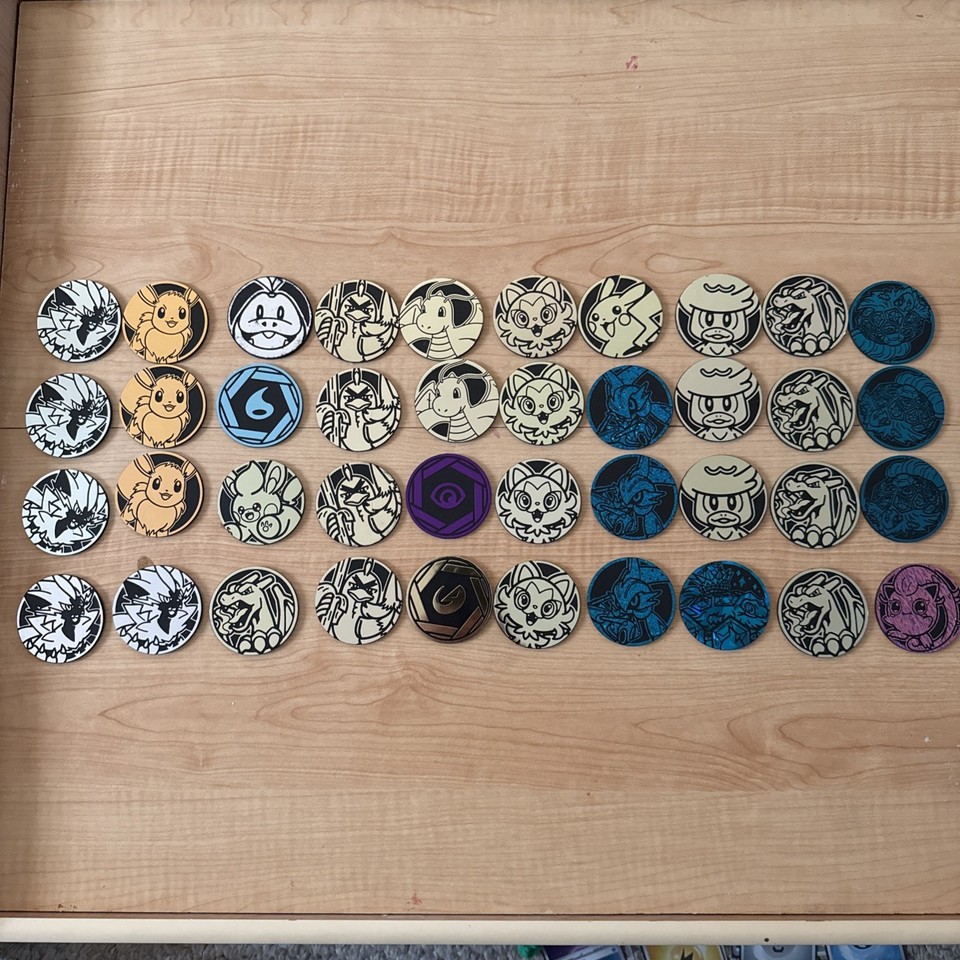 Pokemon Coins Bulk, 40 Coins In Total | eBay