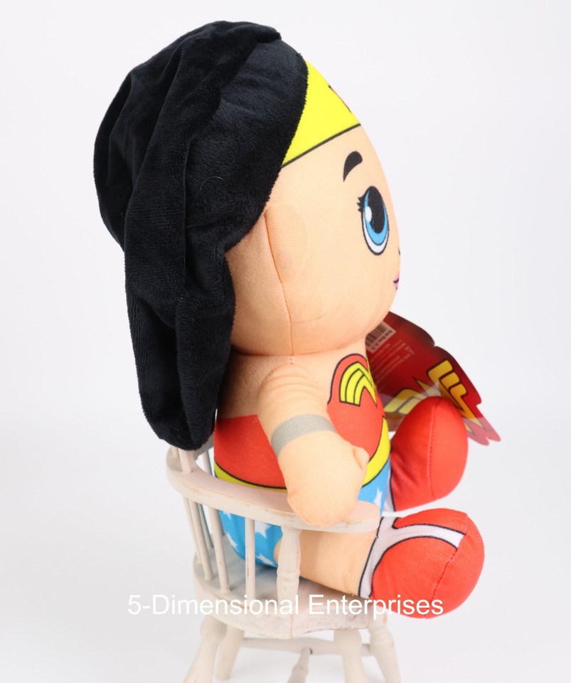 WONDER WOMAN BIG HEAD 10" Sitting Plush - Toy Factory DC Justice League ...