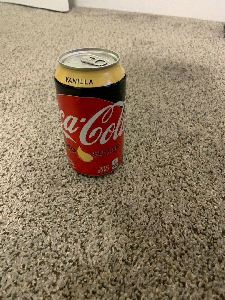 Coca Cola Vanilla Zero Sugar Empty Can Factory Defect Unopened | eBay