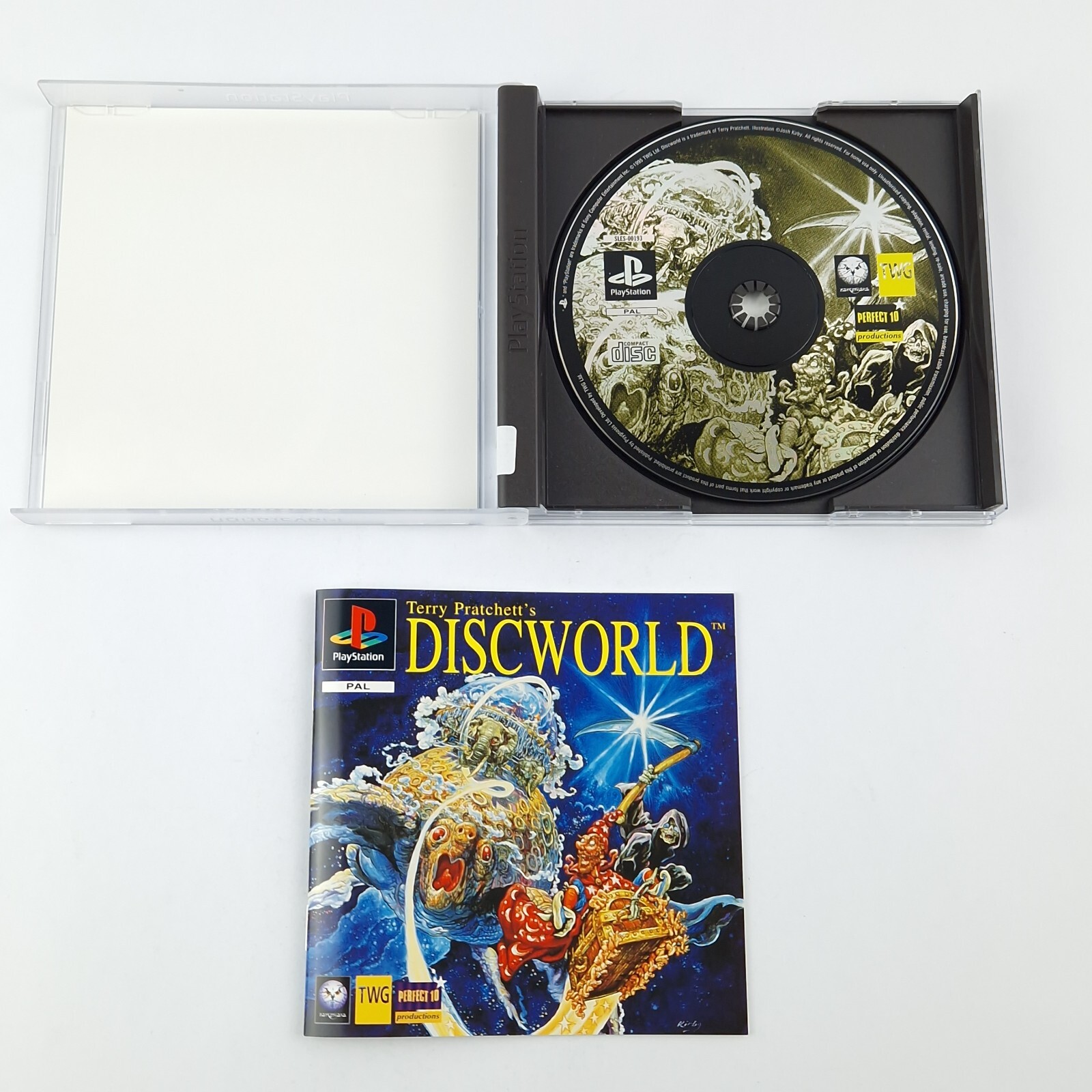 Playstation 1 Spiel : Discworld - CD Anleitung OVP | PS1 PSX PSone PAL ...