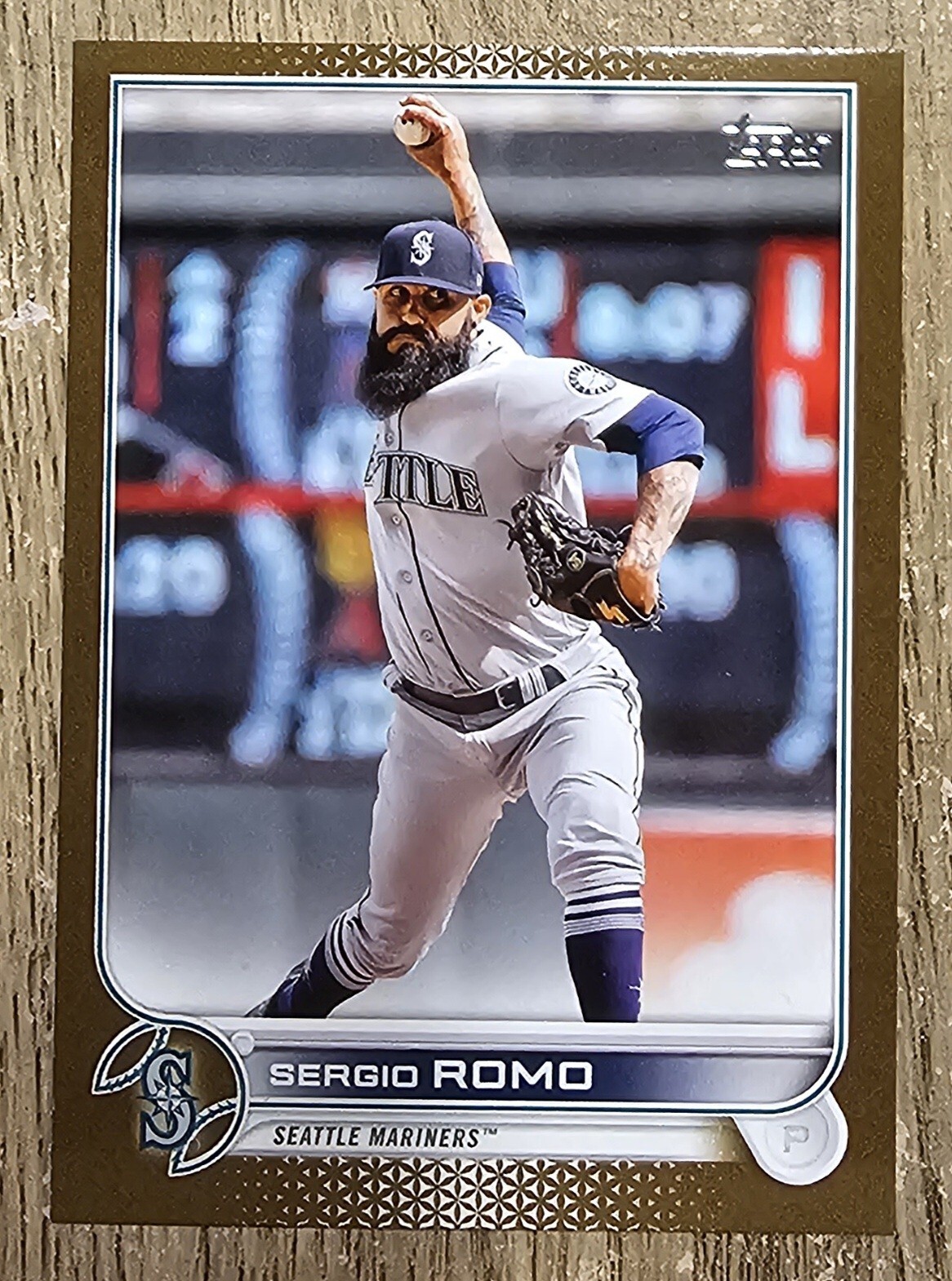 2022 Topps Update Sergio Romo Gold 1479/2022 Seattle Mariners #US322 | eBay