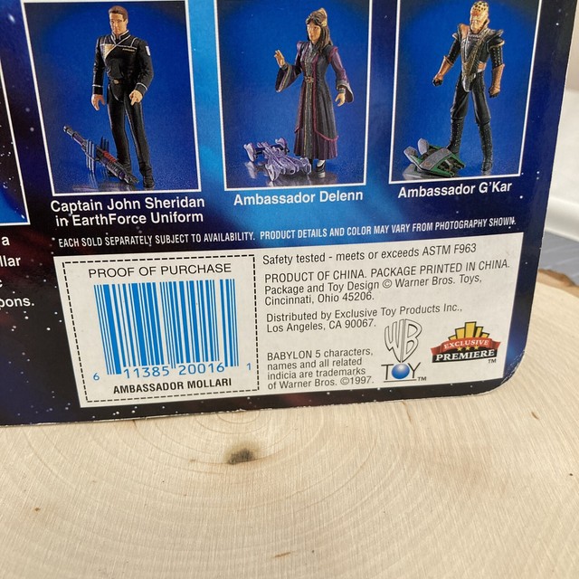 Babylon 5 B5 Ambassador Londo Mollari of Centauri Republic Figures MIP ...