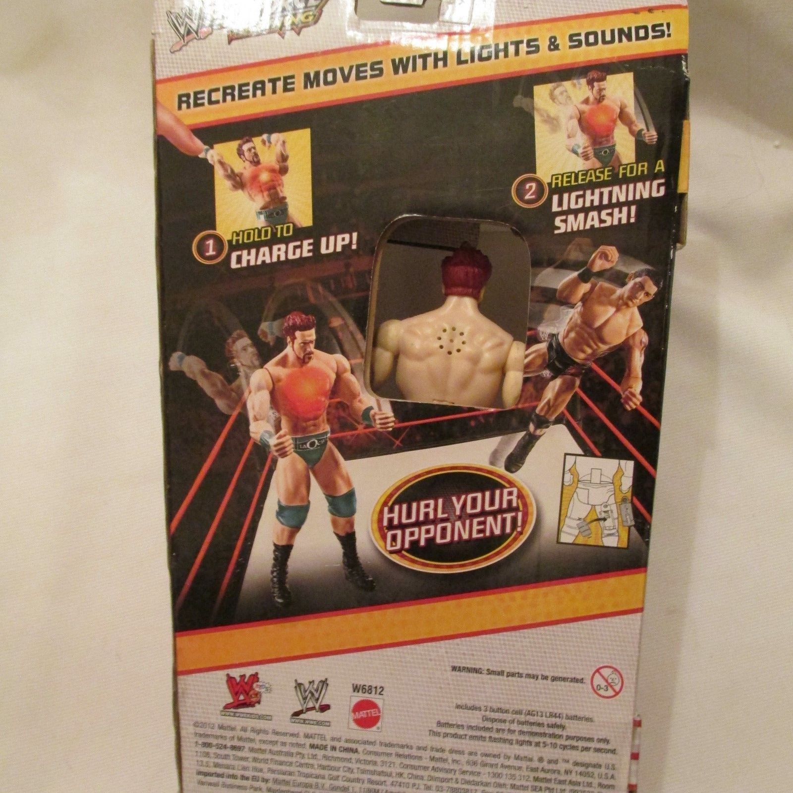 FLEX FORCE LIGHTING FIST POUNDIN SHEAMUS TOY ACTION FIGURE | eBay