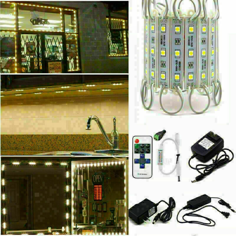 Brightest Store Front LED SMD Window Light Module with 12V power supply ...