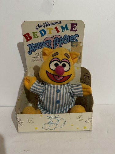 Vintage 1989 Muppet Babies Bedtime Fozzie Bear Plush 9" Jim Henson | eBay