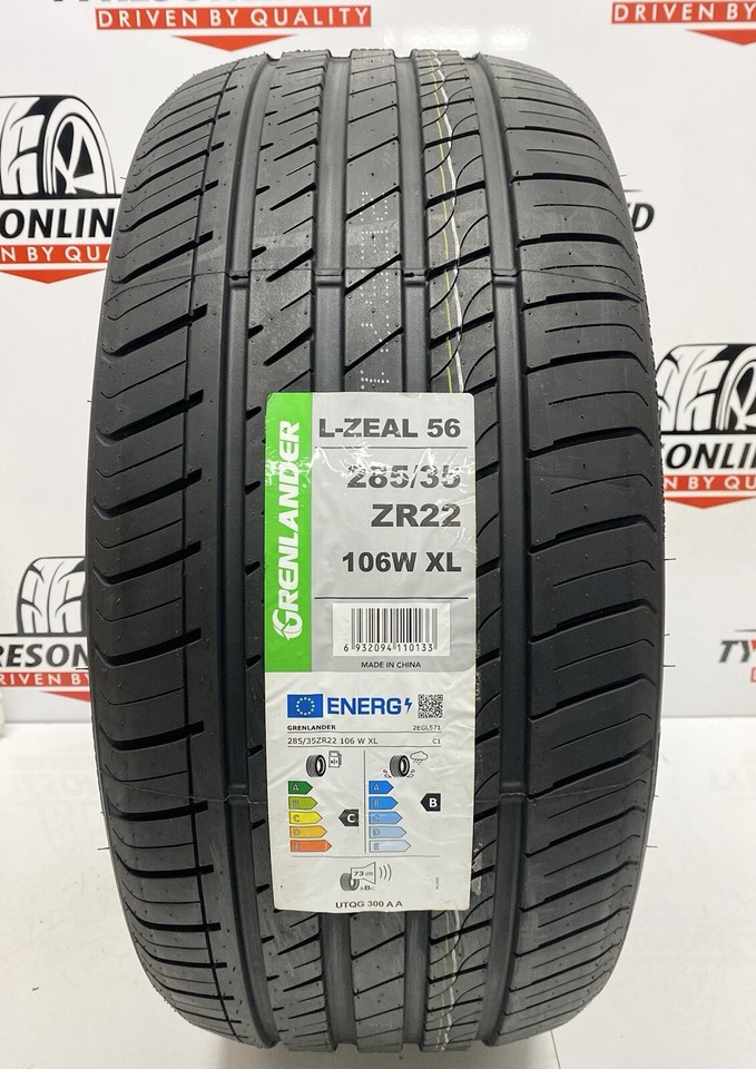 4 X 285 35 22 GRENLANDER 106W XL 285/35R22 BRAND NEW C/B RATED TYRES | eBay