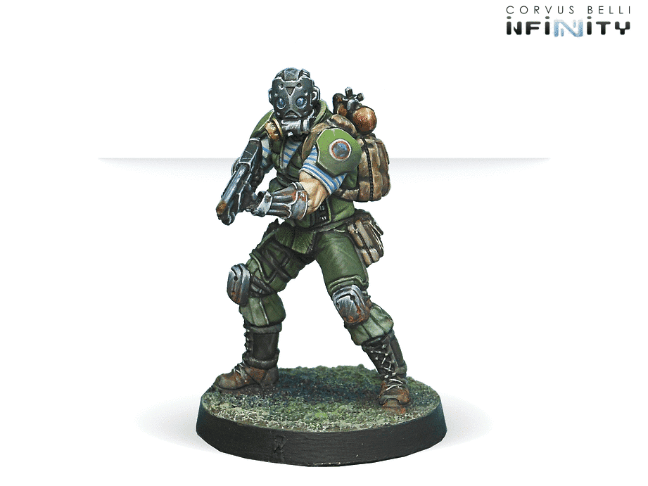 Corvus Belli Infinity SPETSNAZ Boarding Shotgun Ariadna metal | eBay