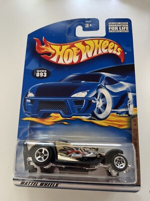 2001 Hot Wheels Skin Deep Series Super Comp Dragster Gold w/Chrome SP5 ...