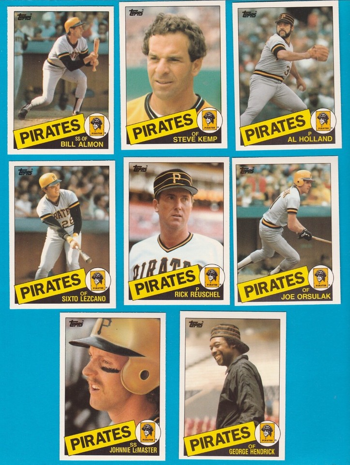 1985 TOPPS TRADED TEAM SETS - U Pick LOW PRICES YANKEES CARDINALS REDS ...