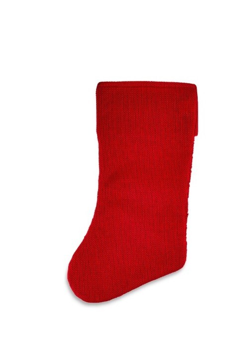 Holiday Time 19" Knit Monogram Christmas Stocking, Letter "N" Red White ...