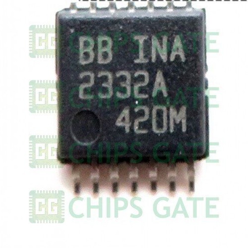 2PCS INA2332AIPWR IC OPAMP INSTR R-R 2MHZ 14TSSOP 2332 INA2332 #F22 | eBay