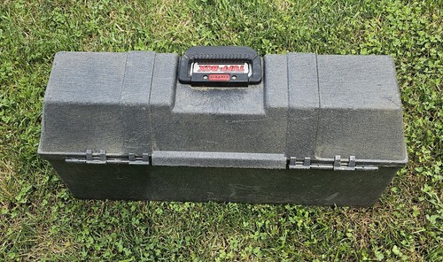 Contico Tuff Box Gray 23-inch Plastic Tool Box with Tray Vintage | eBay