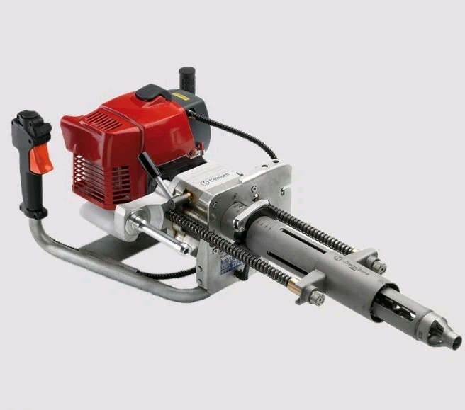 Cembre SD 9P railway rail Drill Wood Sleeper Kawasaki TH48 petrol gas ...