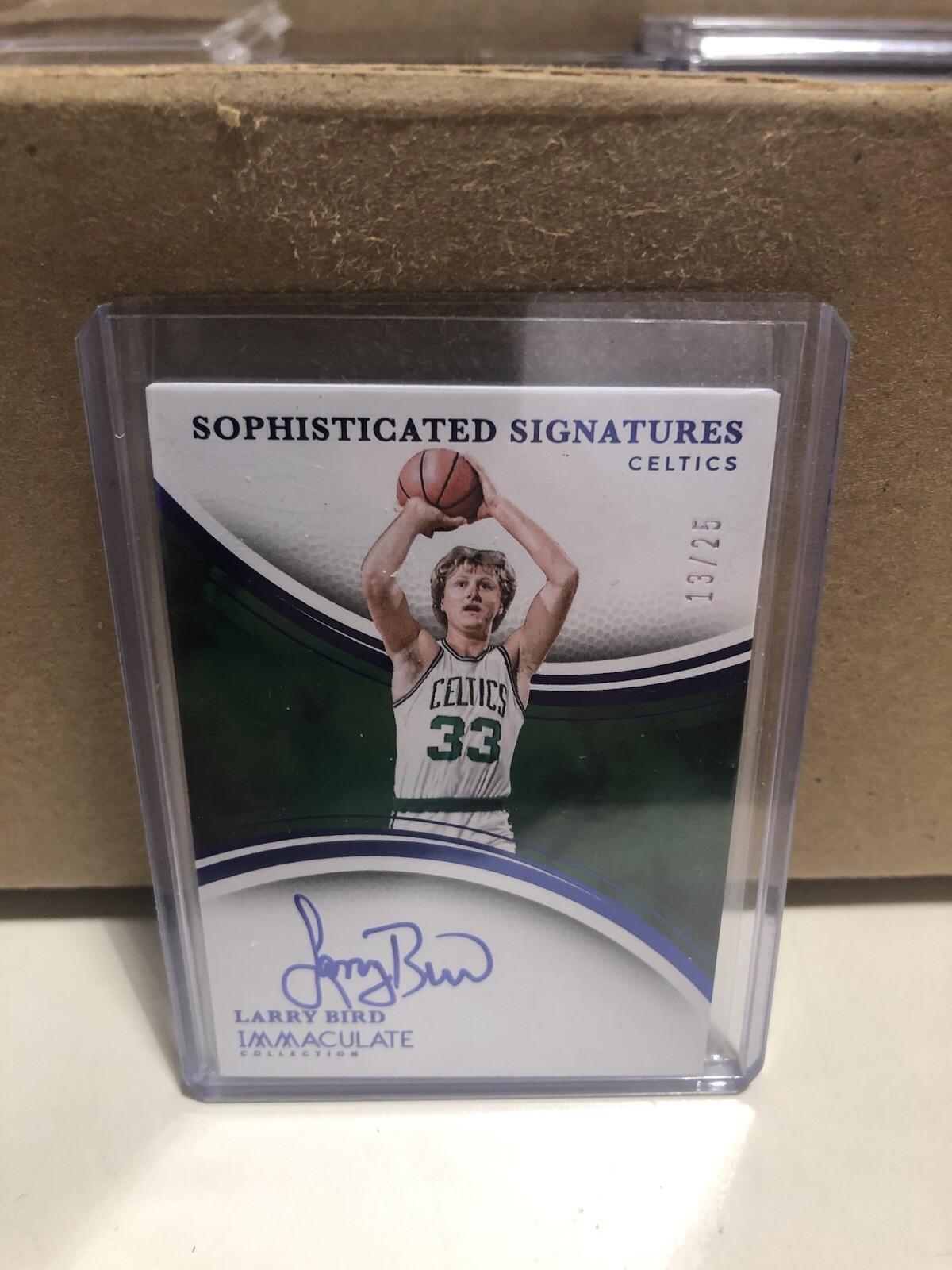 33 Legendary Larry Bird cards