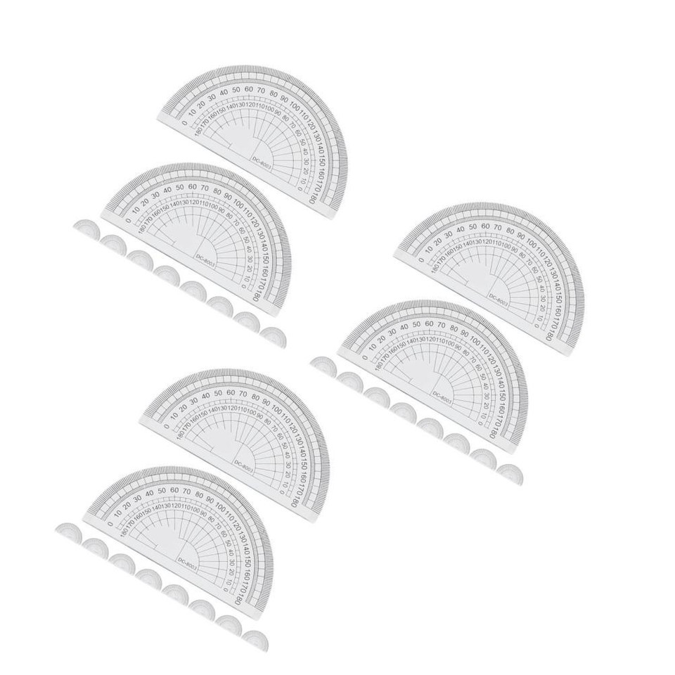 3 Pieces Protractor Ruler Math Drafting Construction Protractors | eBay UK