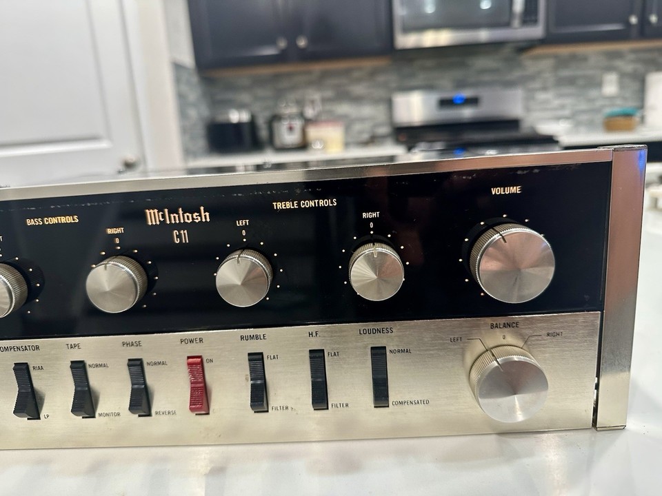 McIntosh C11 Tube Preamplifier (Electrically same as C22) | eBay