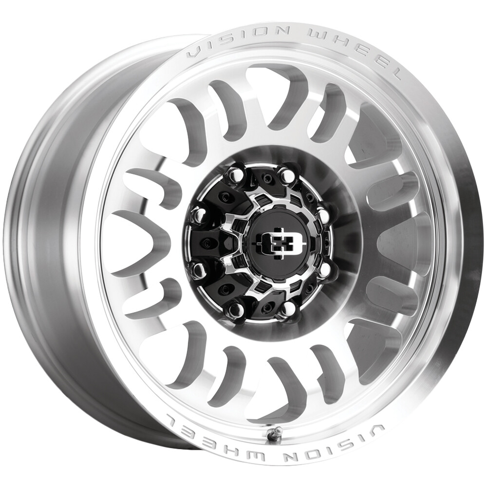 (5) Vision 409 Inferno 17x9 6x5.5" +12mm Machined/Milled Wheels Rims 17 ...