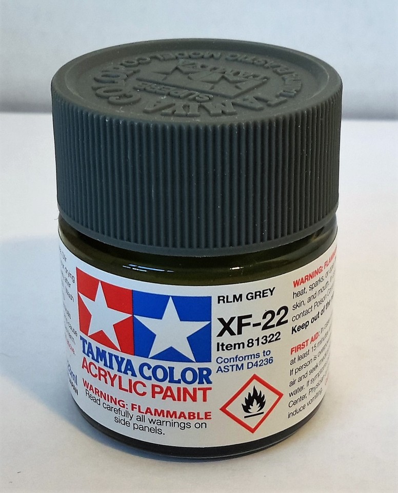 Tamiya Acrylic Paint (Large) 23ml Bottles XF-1 to XF-71 Colors/Flats | eBay