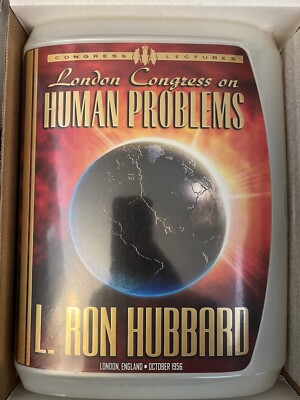 L RON HUBBARD London Congress on Human Problems Lectures UK 1956 ...