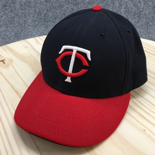 Minnesota Twins New Era Baseball Cap Mens Blue Red 7 1/4 Fitted ...