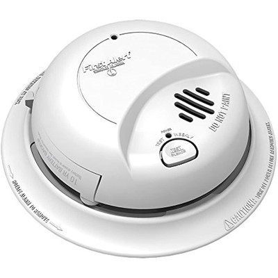 FIRST ALERT BRK 9120LBL Hardwired Smoke Detector with Battery Backup ...