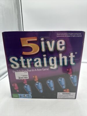 5ive Straight Board Game New Sealed | eBay