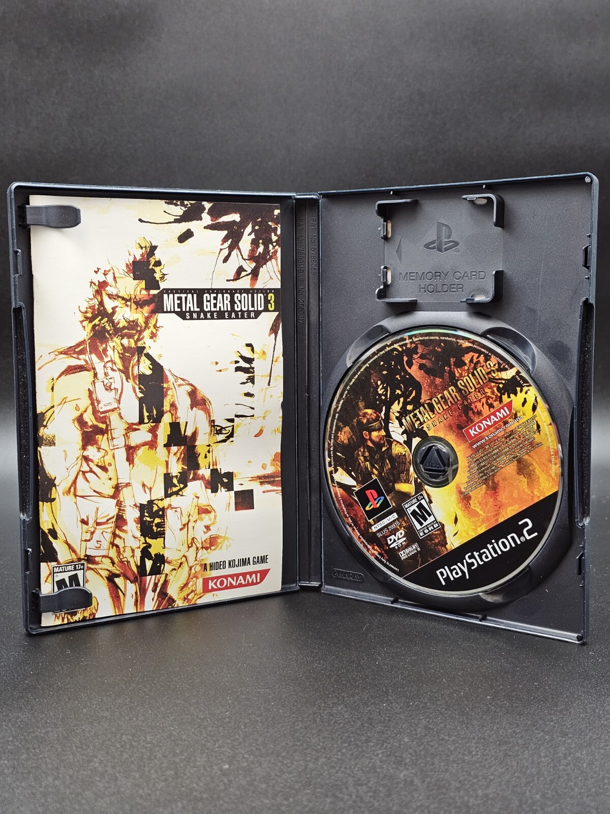 Metal Gear Solid 3: Snake Eater - (PlayStation 2 PS2, 2004) Complete ...