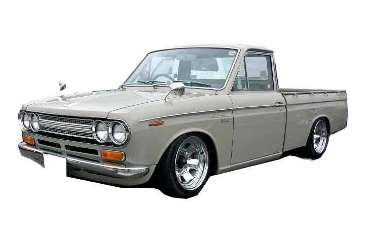 FOR NISSAN DATSUN 520 521 620 PICKUP TRUCK 1973-79 STEEL REAR BUMPER 2 ...