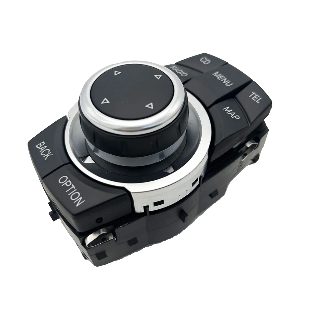 4PIN MEDIA SWITCH CONTROLLER JOYSTICK For BMW 1 E82 3 E90 X1 E84 X5 E70 ...