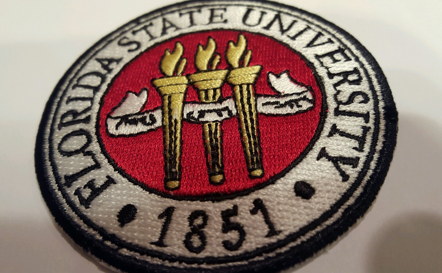 Florida State University 1851 Embroidered Iron On Patch (LOGO) 3" x 3 ...