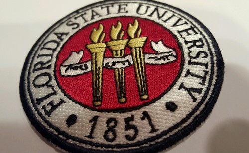 Florida State University 1851 Embroidered Iron On Patch (LOGO) 3" x 3 ...