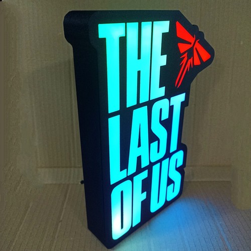 The Last of Us Lamp LED to Decoration | Light Box Streamer TLOU | Light ...