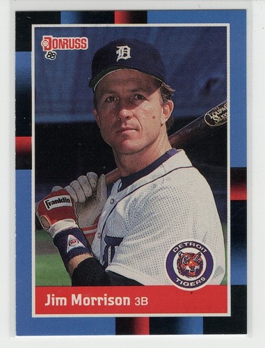 1988 Donruss Baseball - Jim Morrison #543 - ERROR CARD - Mint Ready to ...