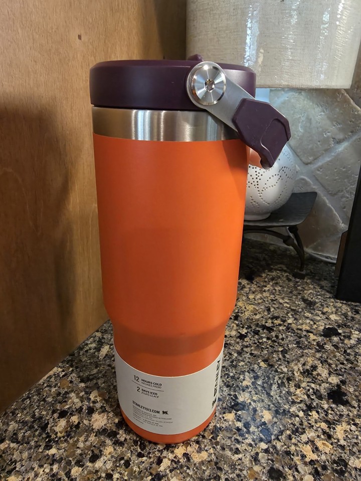 NEW Stanley Iceflow 30oz Tigerlily Plum with classic flip straw | eBay