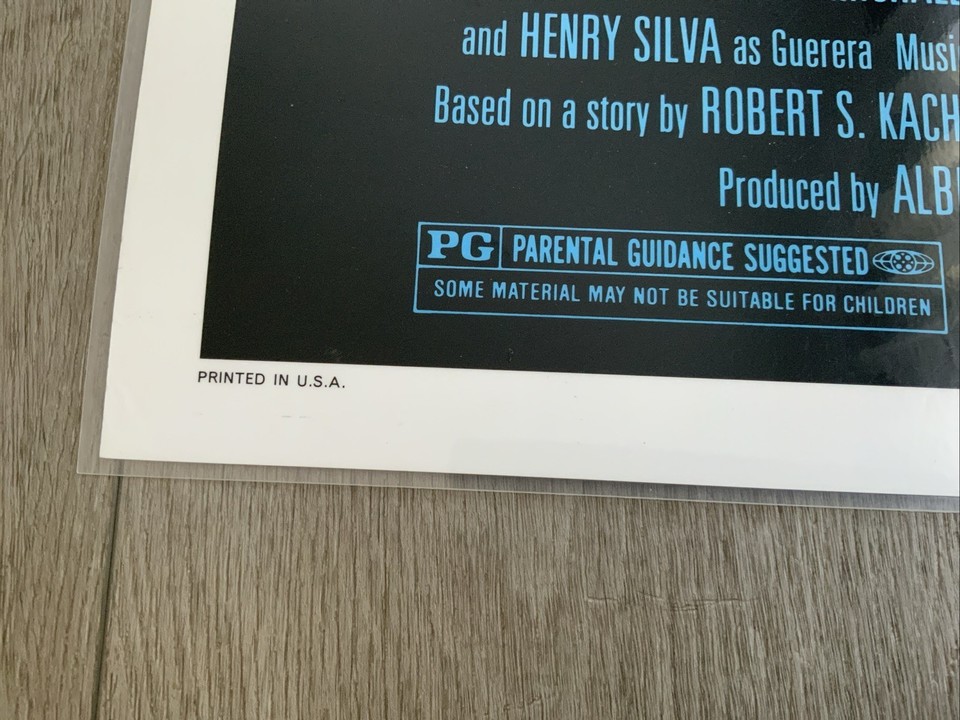 Vintage Megaforce Original Movie Poster 1982 27x41 | eBay