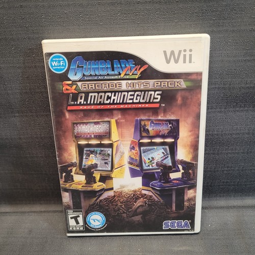 Arcade Hits Pack: Gunblade NY& L.A. Machine Guns (Nintendo Wii 2010 ...