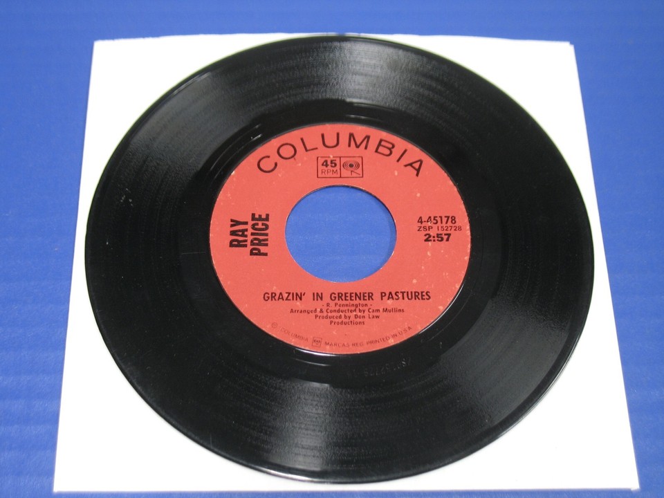 Ray Price - For The Good Times - 70s Country 45 VG VINYL Record | eBay