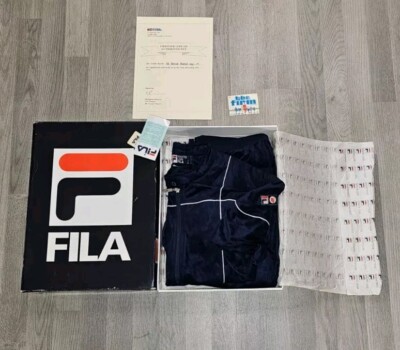 Fila Terrinda Navy Velour Full Tracksuit Size Medium New With Tags-Read ...