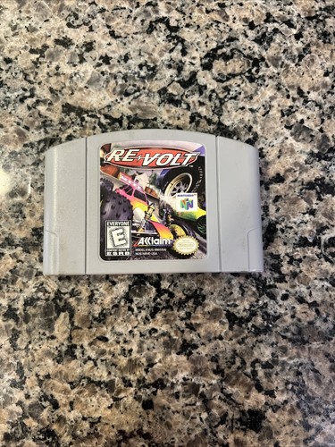 Re-Volt N64 Game (Nintendo 64) Authentic Tested - Fast Shipping ...