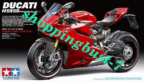 Tamiya 14129 1/12 Scale Model Motorcycle Kit 1199 Panigale S Sport Bike ...
