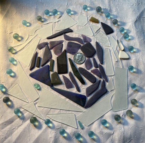 Sea Glass |multicolor | Machine Tumbled | Mosaic Craft | eBay