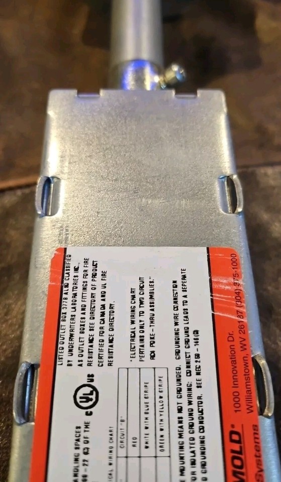 Wiremold Legrand RC4SRTTC Poke Thru only Rc4 Series Recessed Floor ...