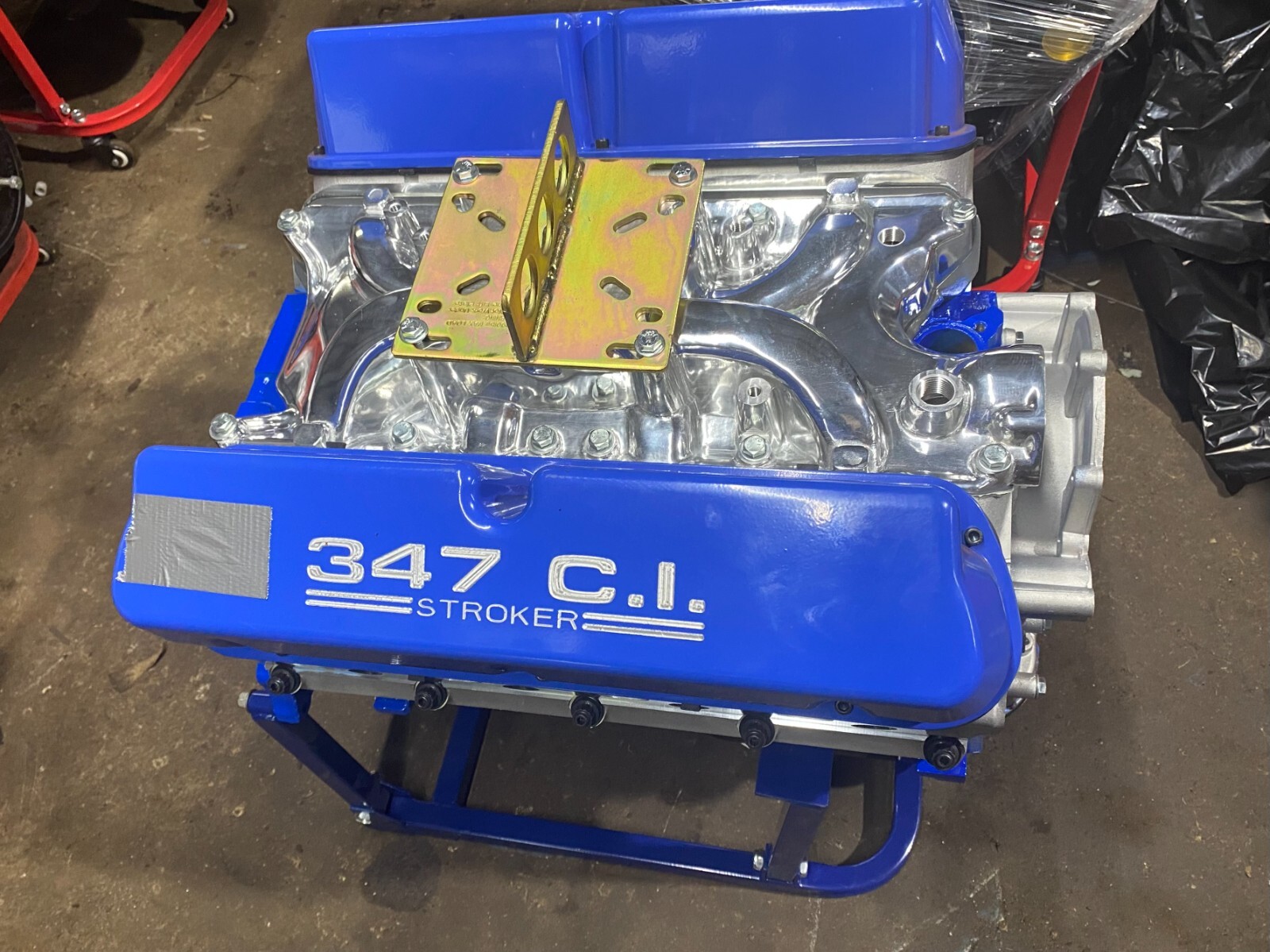 302W FORD 347 STROKER 425HP FORGED CRATE ENGINE STREET ROD SHOW N GO ...
