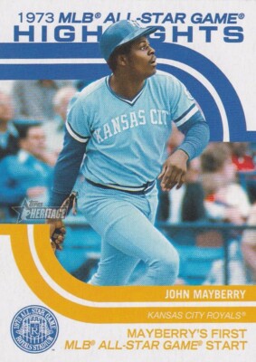 2022 Topps Heritage High Number '73 All-Star Game Highlights John ...