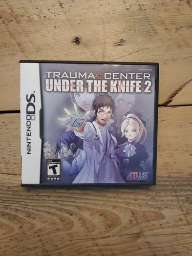 Trauma Center Under the Knife 2 Nintendo DS 2008 Complete CIB w/Manual ...